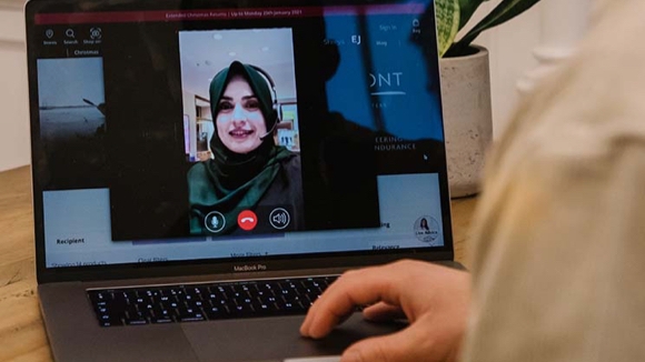 BOSS Clia Gold Plated Crystal Stud Earrings | Ernest Jones