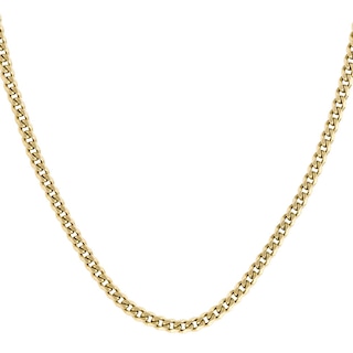 BOSS Chain Men's Yellow Gold-Tone Necklace | Ernest Jones