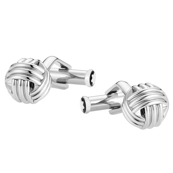 Montblanc Satorial Stainless Steel Cufflinks | Ernest Jones