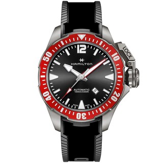 Hamilton Frogman Men's Titanium Strap Watch | Ernest Jones