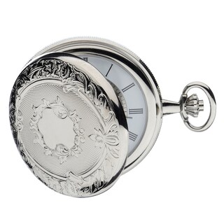 Jean Pierre Men's Skeleton Full Hunter Pocket Watch | Ernest Jones