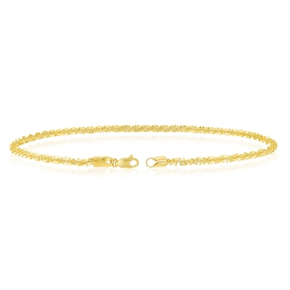 9ct Yellow Gold 7.5 Inch Tocalle Chain Bracelet | Ernest Jones