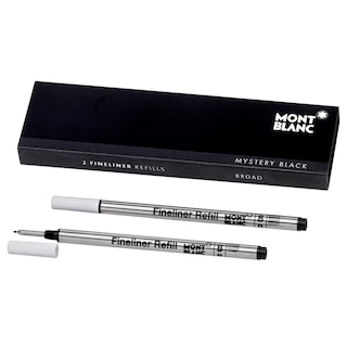 Montblanc Mystery Black Fineliner Refill X 2 | Ernest Jones