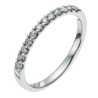 Platinum 0.25ct Diamond Ring | Ernest Jones